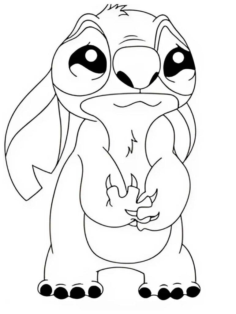 Stitch-Malvorlagen für alle Disney-Fans - Coloriageenfants.com