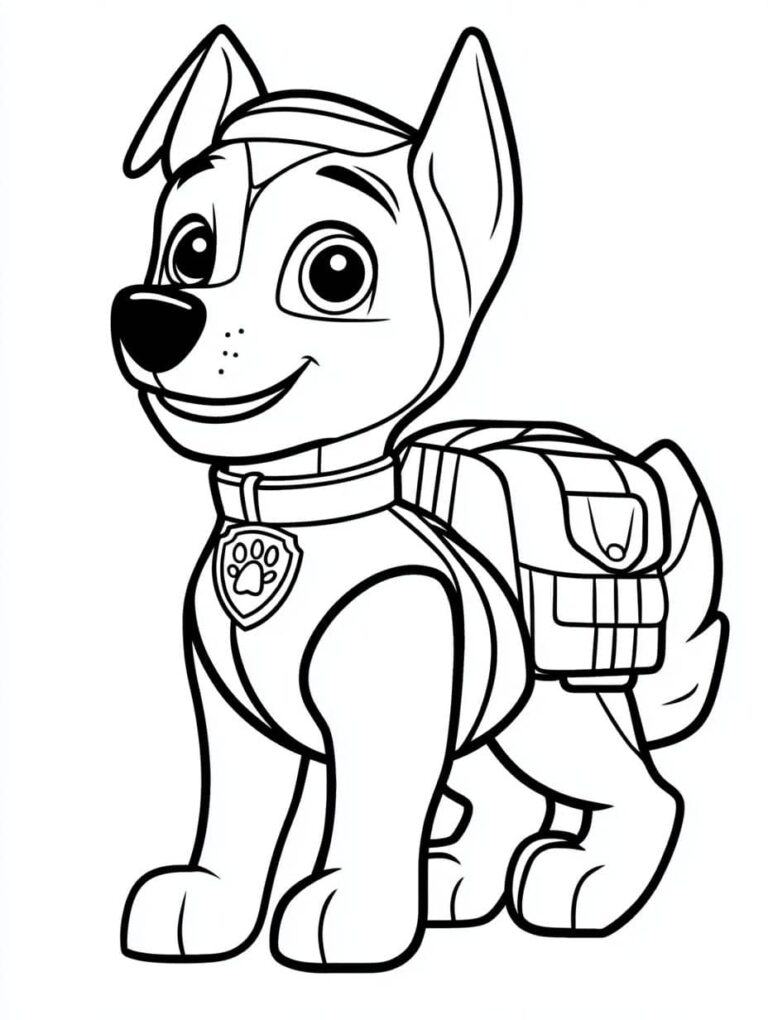 Explore the colorful world of Paw Patrol Coloring Pages ...