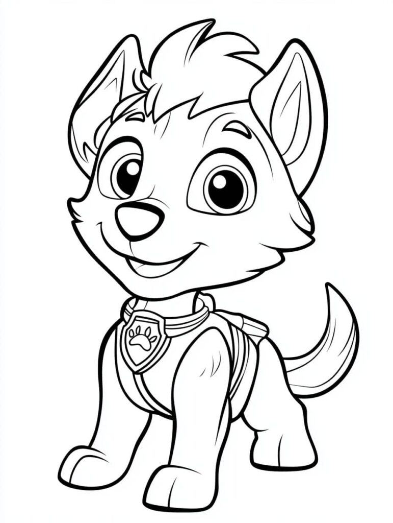 Explore the colorful world of Paw Patrol Coloring Pages ...