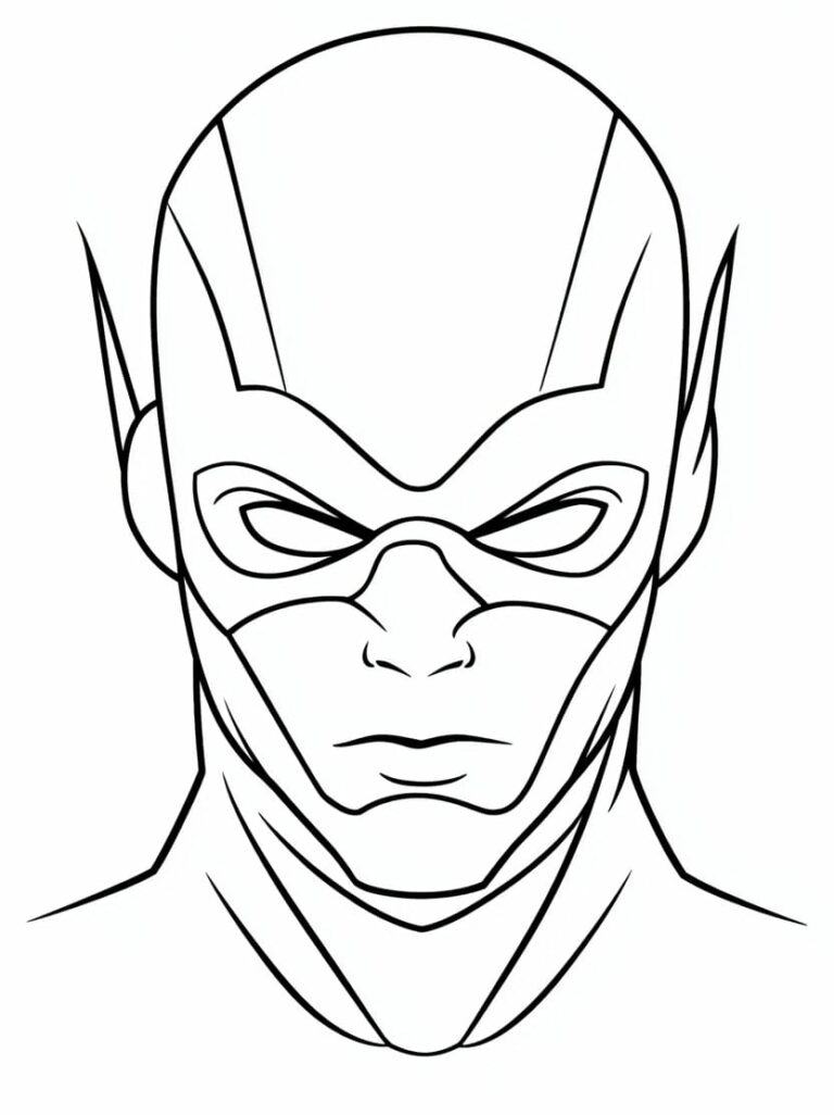 Coloriage Flash à Découvrir - Coloriageenfants.com