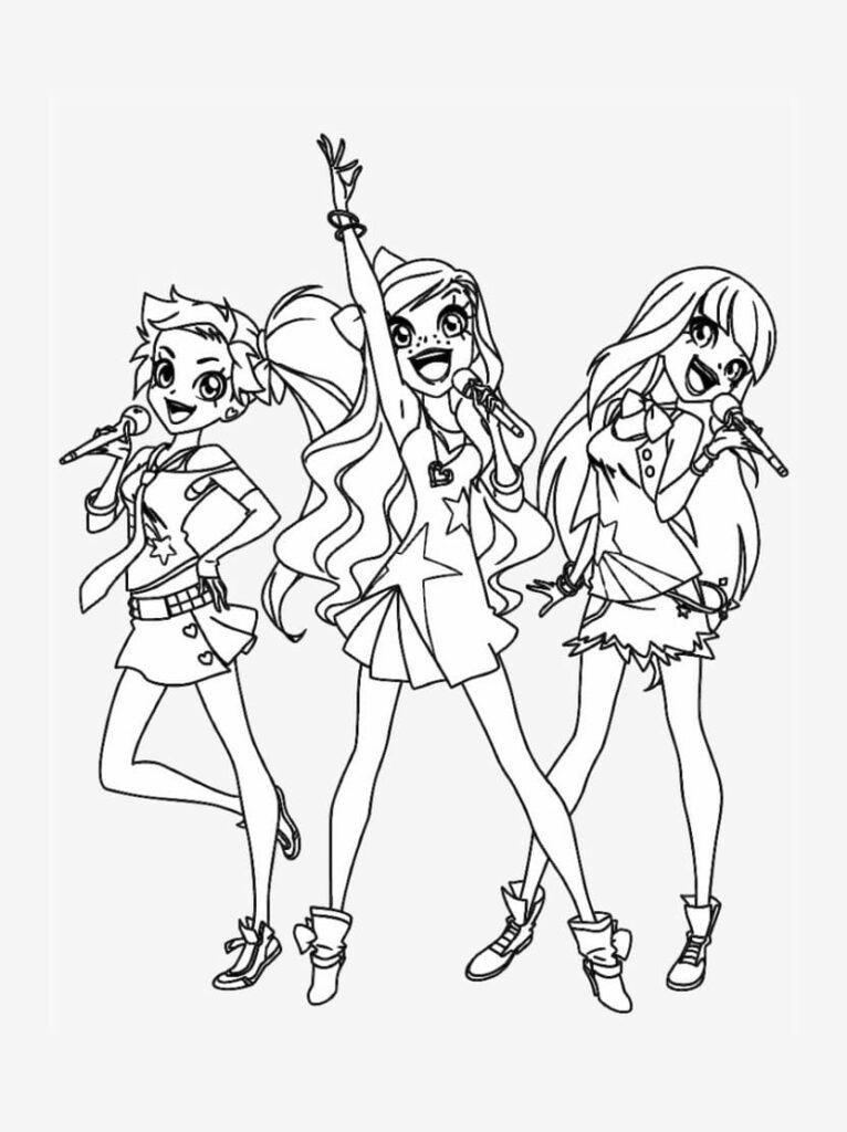 LoliRock Fun Coloring Pages - Coloriageenfants.com