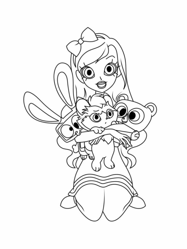 LoliRock Fun Coloring Pages - Coloriageenfants.com