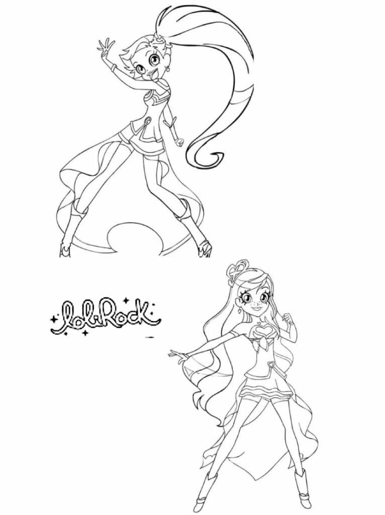 LoliRock Fun Coloring Pages - Coloriageenfants.com