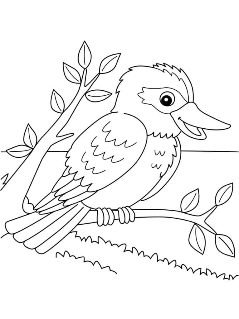Magie du Coloriage Oiseau - Coloriageenfants.com