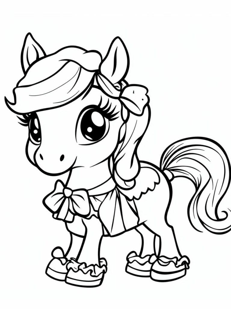 Dibujos para colorear de My Little Pony para imprimir y regalar a tus fans - Coloriageenfants.com
