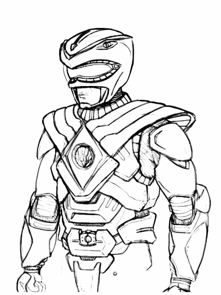 Explore le Coloriage Power Rangers - Coloriageenfants.com