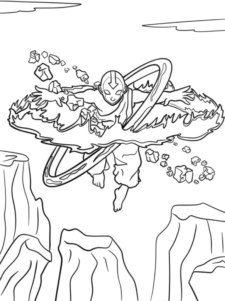 Découvrez le coloriage Avatar et ses paysages fantastiques ...