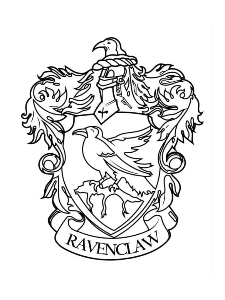 Coloriage Harry Potter à Poudlard - Coloriageenfants.com