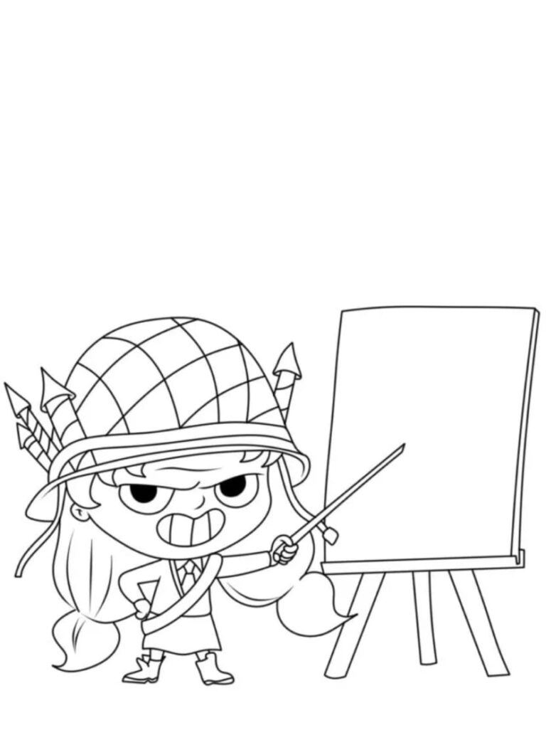 Coloriage Mortelle Adèle et son Univers Étrange - Coloriageenfants.com