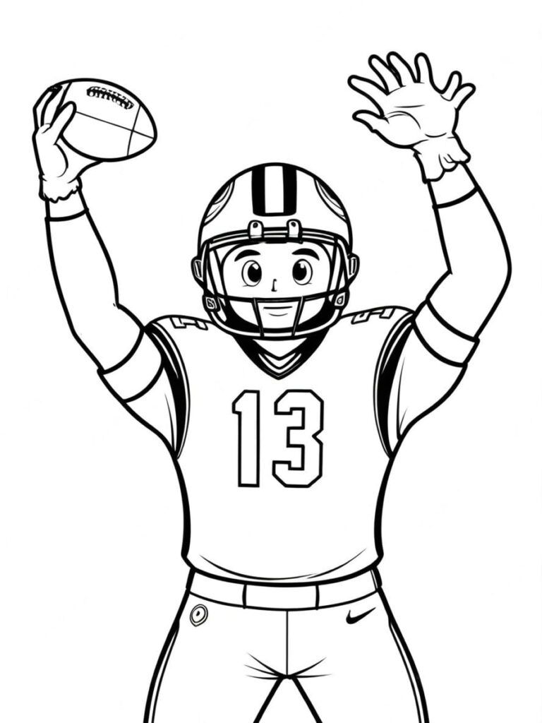 Maillot foot coloriage amusant - Coloriageenfants.com