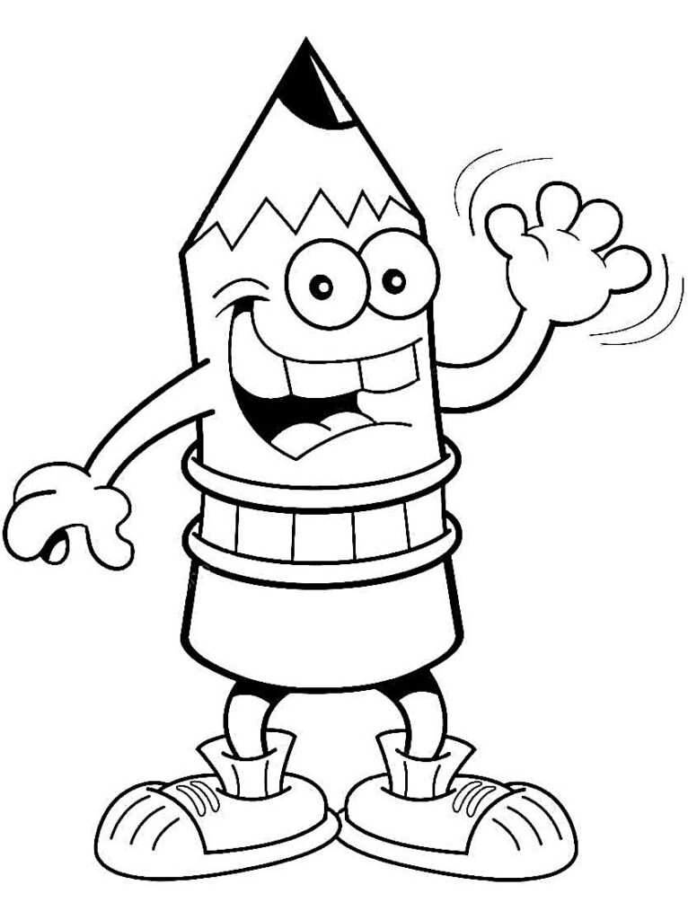 Pencil coloring for an explosion of colors - Coloriageenfants.com