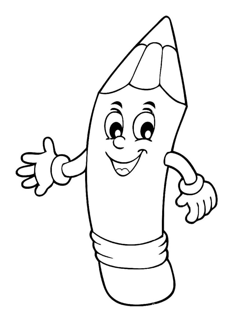 Le coloriage crayon pour une explosion de couleurs - Coloriageenfants.com