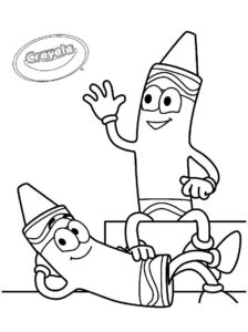 Le coloriage crayon pour une explosion de couleurs - Coloriageenfants.com