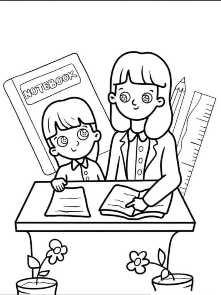 Coloring School and Educational Adventures - Coloriageenfants.com