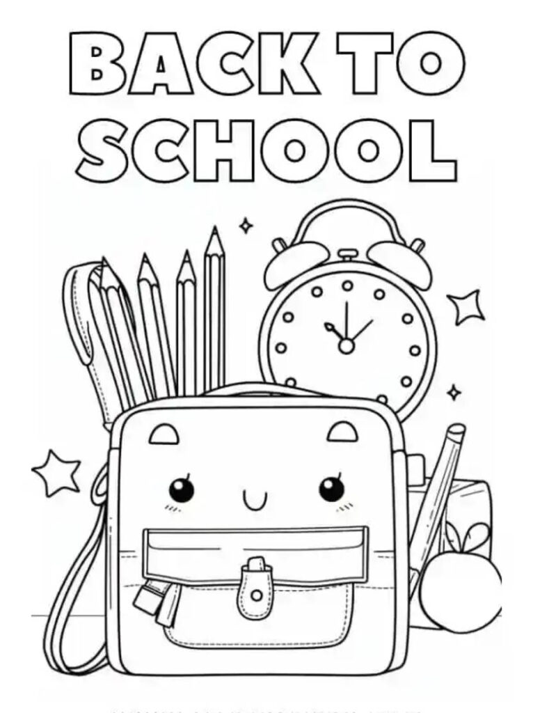 Coloring School and Educational Adventures - Coloriageenfants.com