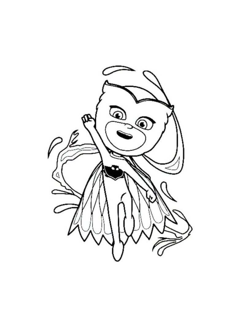 Coloriage Pyjamasque pour les petits super-héros - Coloriageenfants.com