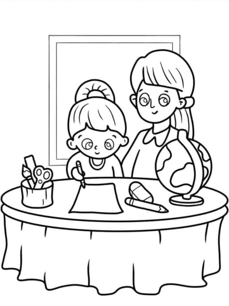Coloring School and Educational Adventures - Coloriageenfants.com