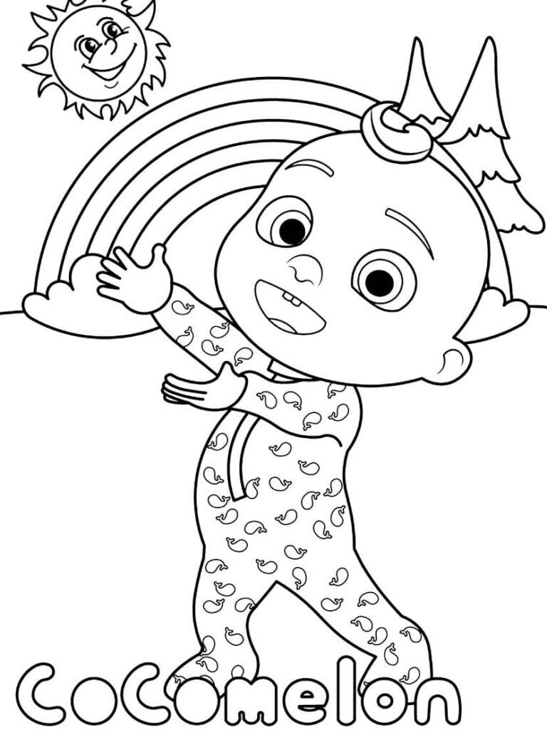Dibujos para colorear de CoComelon para niños - Coloriageenfants.com