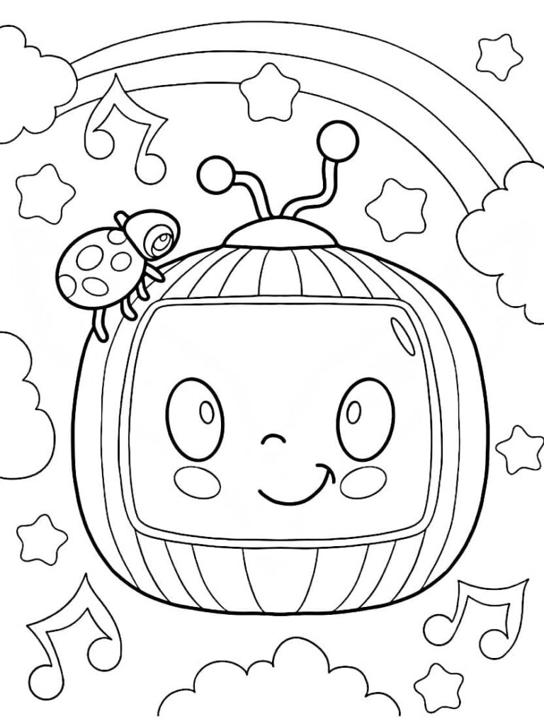 Dibujos para colorear de CoComelon para niños - Coloriageenfants.com