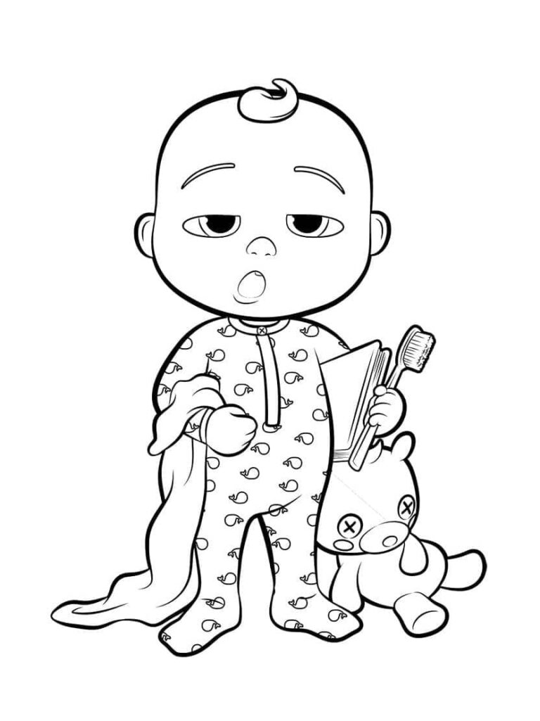Dibujos para colorear de CoComelon para niños - Coloriageenfants.com
