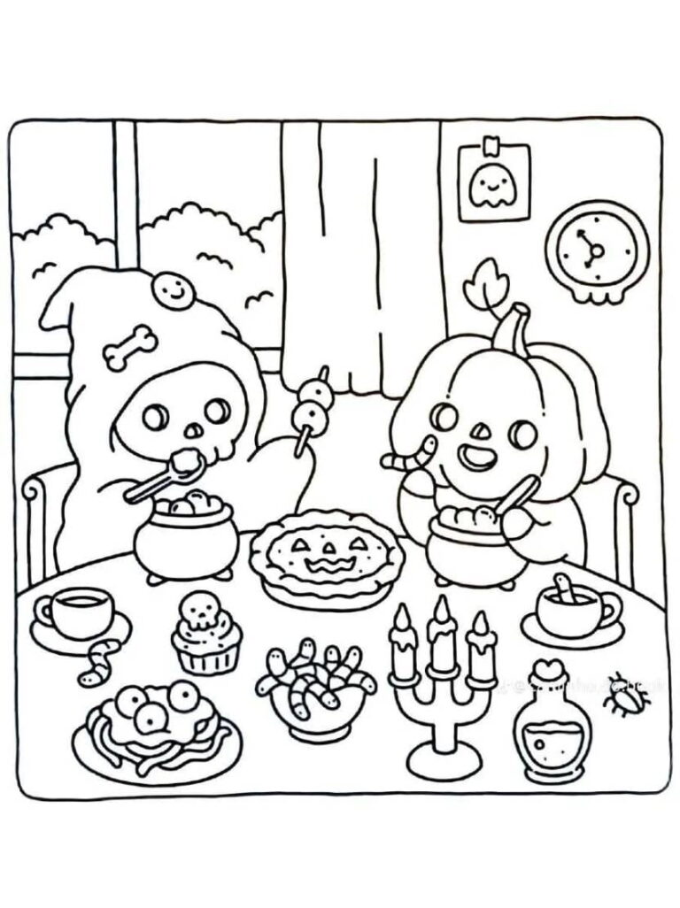 Download Fuzzy Hygge Coloring Pages for Free - Coloriageenfants.com