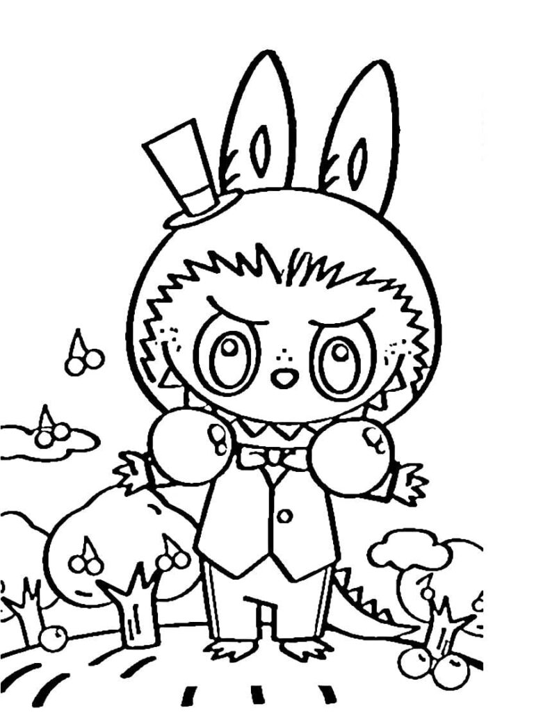 Откройте для себя раскраску Лабубу - Coloriageenfants.com