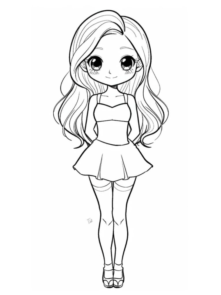 Dibujos para colorear de las mejores modelos y tendencias de glamour ...