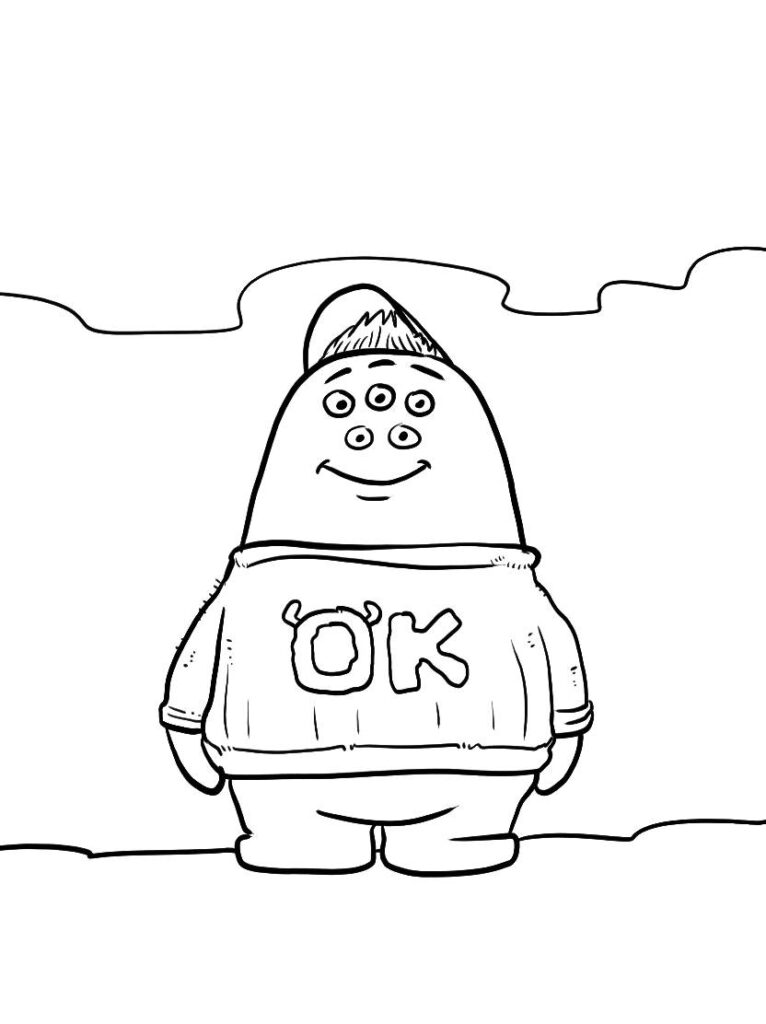 Dibujos para colorear de Monsters Inc para niños - Coloriageenfants.com