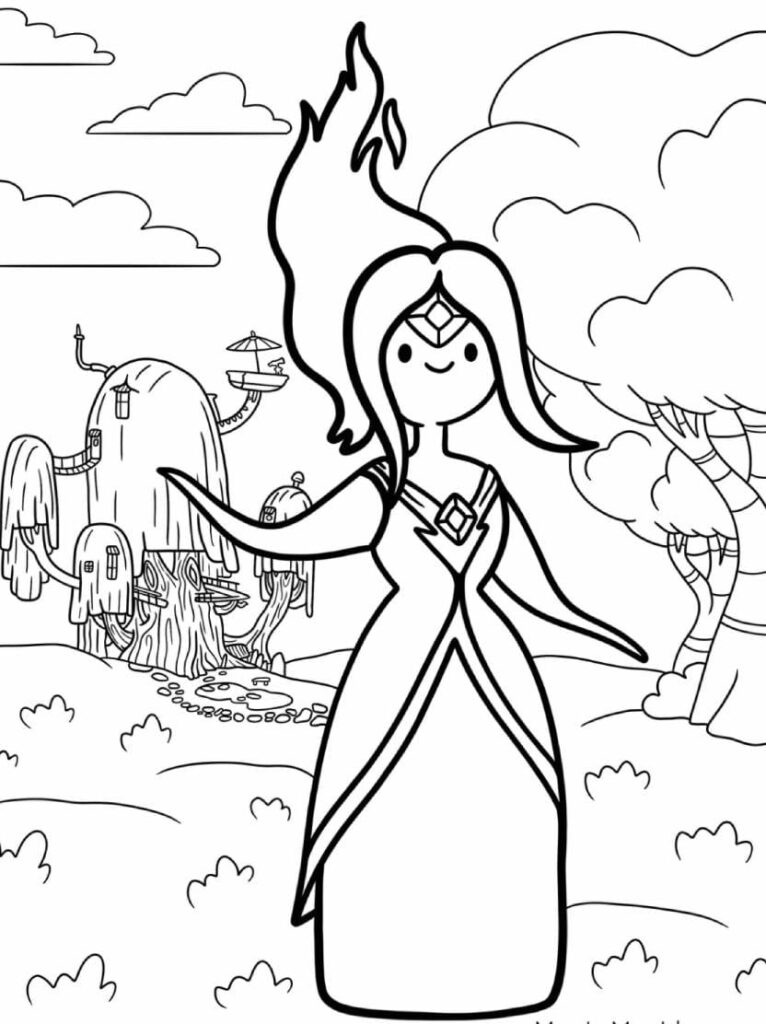 Adventure Time Coloring Pages Free and Fun - Coloriageenfants.com