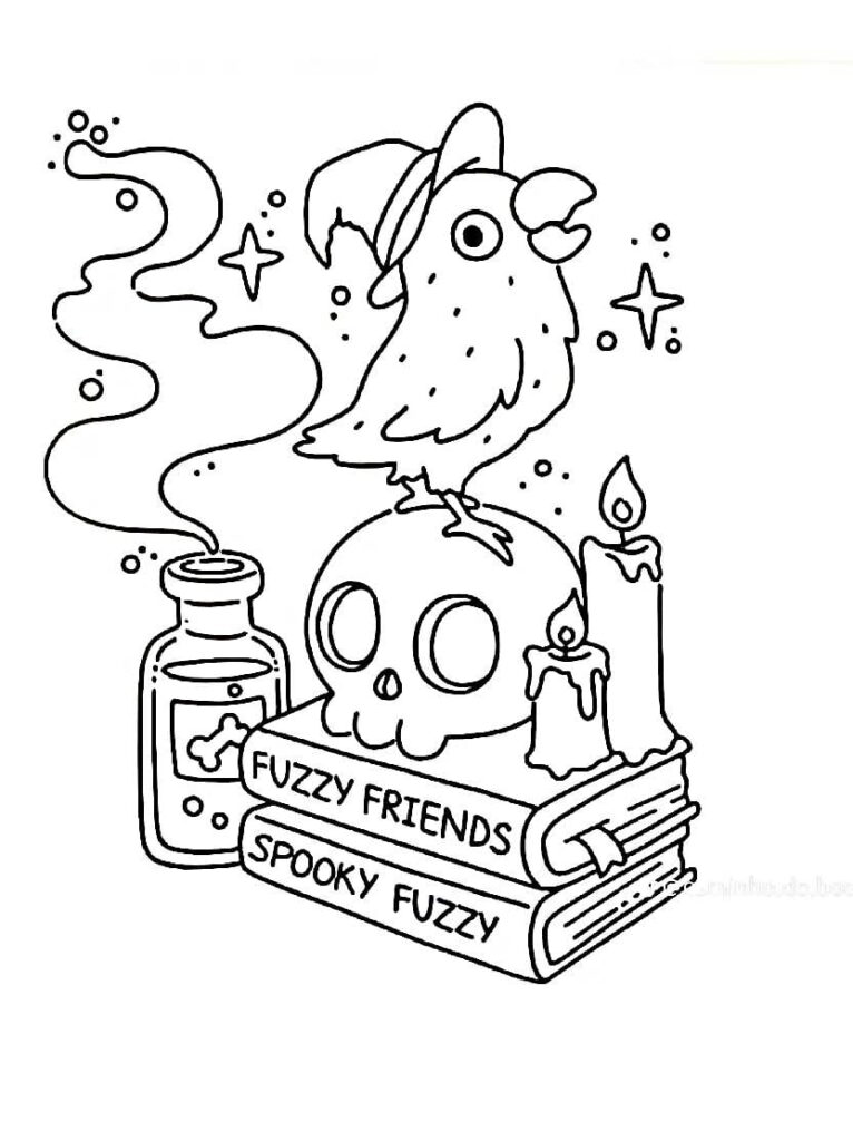 Download Fuzzy Hygge Coloring Pages for Free - Coloriageenfants.com