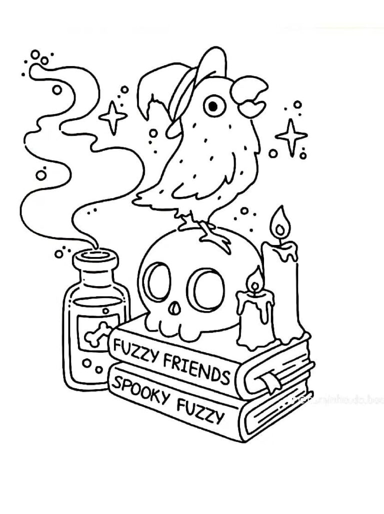 Download Fuzzy Hygge Coloring Pages for Free - Coloriageenfants.com