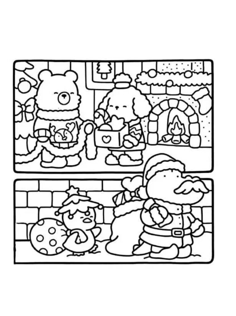 Comfy Days Coloring Pages for Kids - Coloriageenfants.com